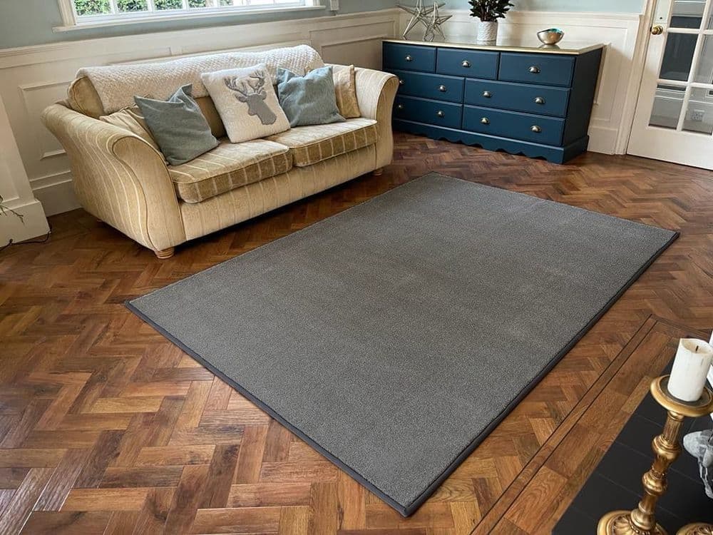 Luxury Rugs Dark Grey