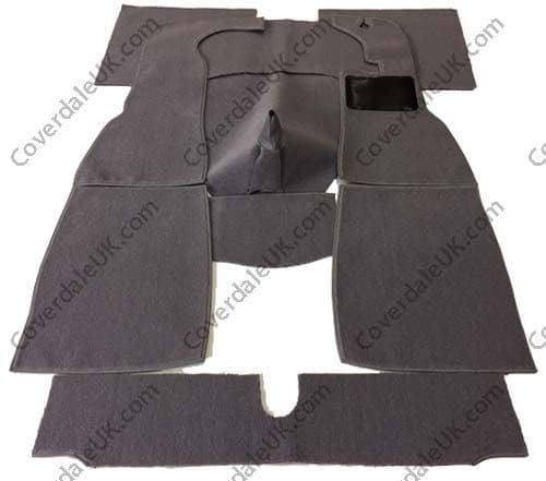 MG TF 1953 to 1955 Carpet Set - Wessex Wool Range