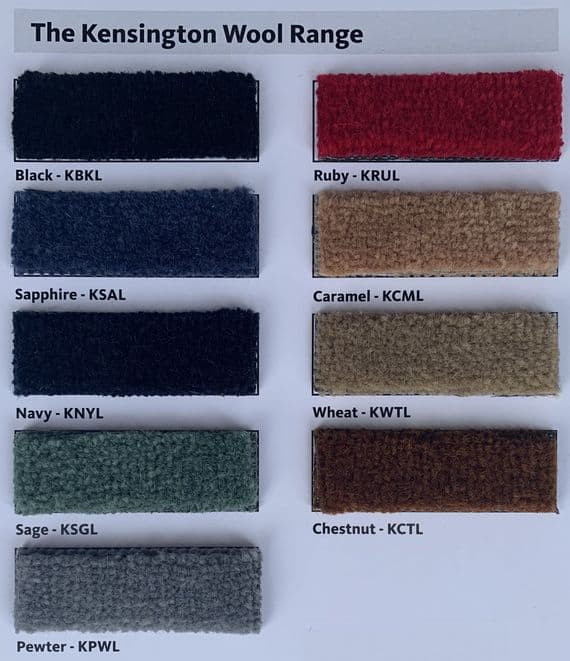 Triumph TR6 TR250 carpets