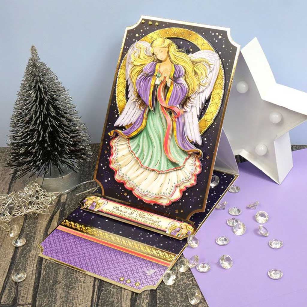 Peace & Blessings Angel Die Cut 3d Decoupage Deco-Large Set