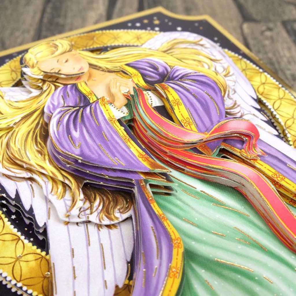 Peace & Blessings Angel Die Cut 3d Decoupage Deco-Large Set