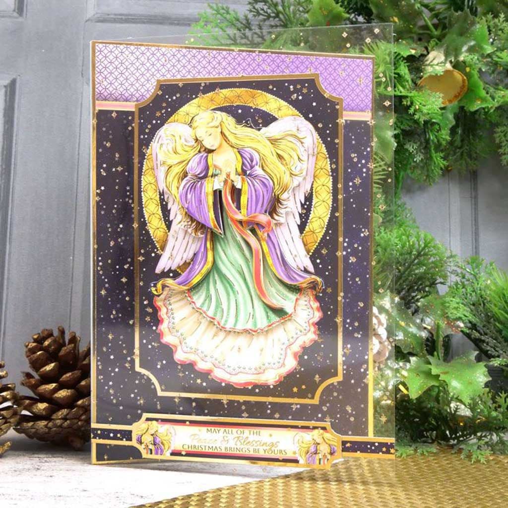 Peace & Blessings Angel Die Cut 3d Decoupage Deco-Large Set
