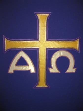 Cross Alpha Omega Fall