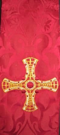 Cuthbert Cross Brocade 095