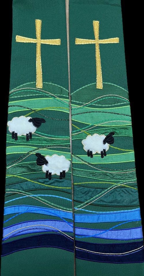 Sheep Cross Stole