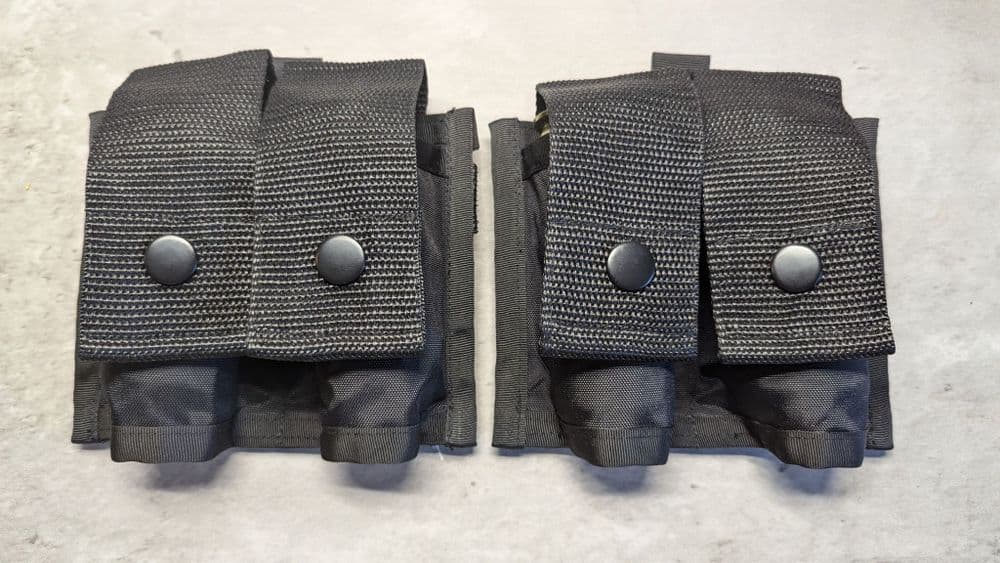 2 Double 40mm Chest pouch for 90s Navy Seal VBSS Tactical vest 2024 by TGC