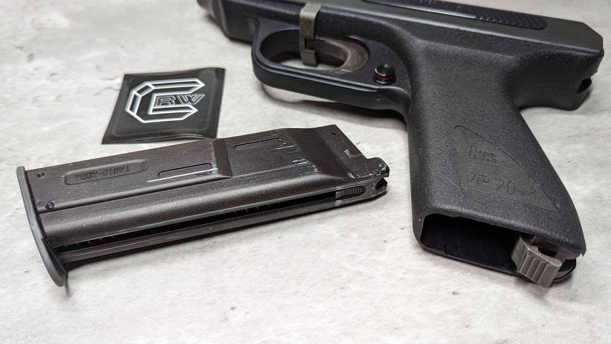 2nd hand Good condition VP70 VP70M Tanio Koba GBB RE2 Leon s pistol