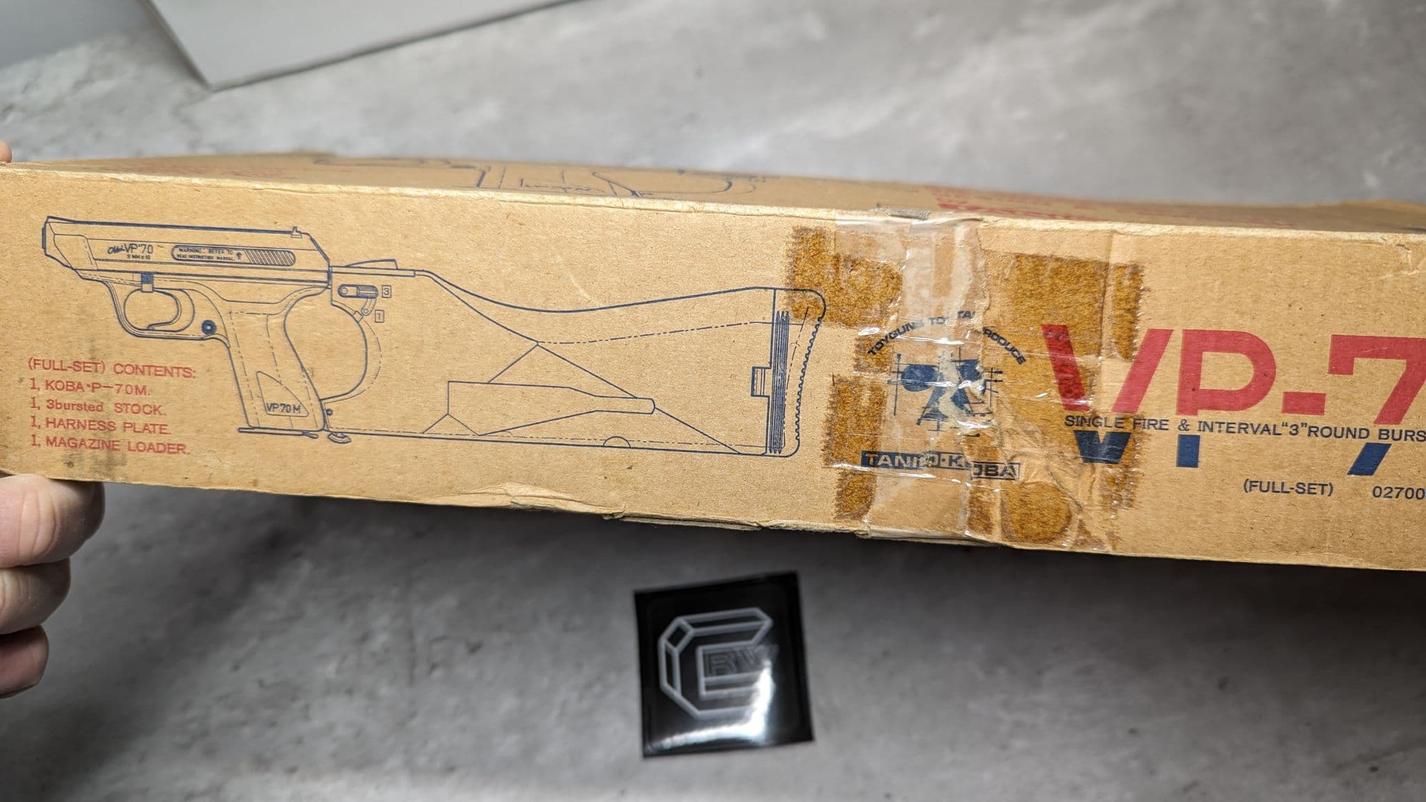 2nd hand Good condition VP70 VP70M Tanio Koba GBB RE2 Leon s pistol