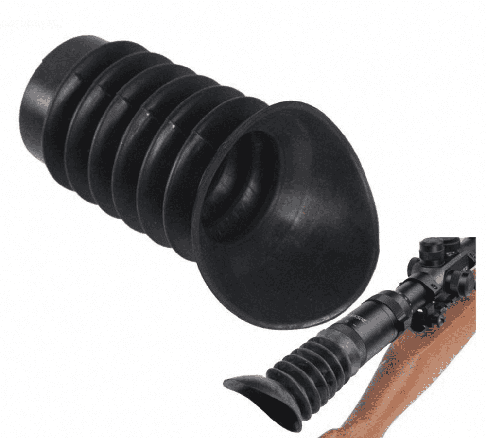 38-39mm Rubber Cover Eye Protector Extender For Rifle Scope