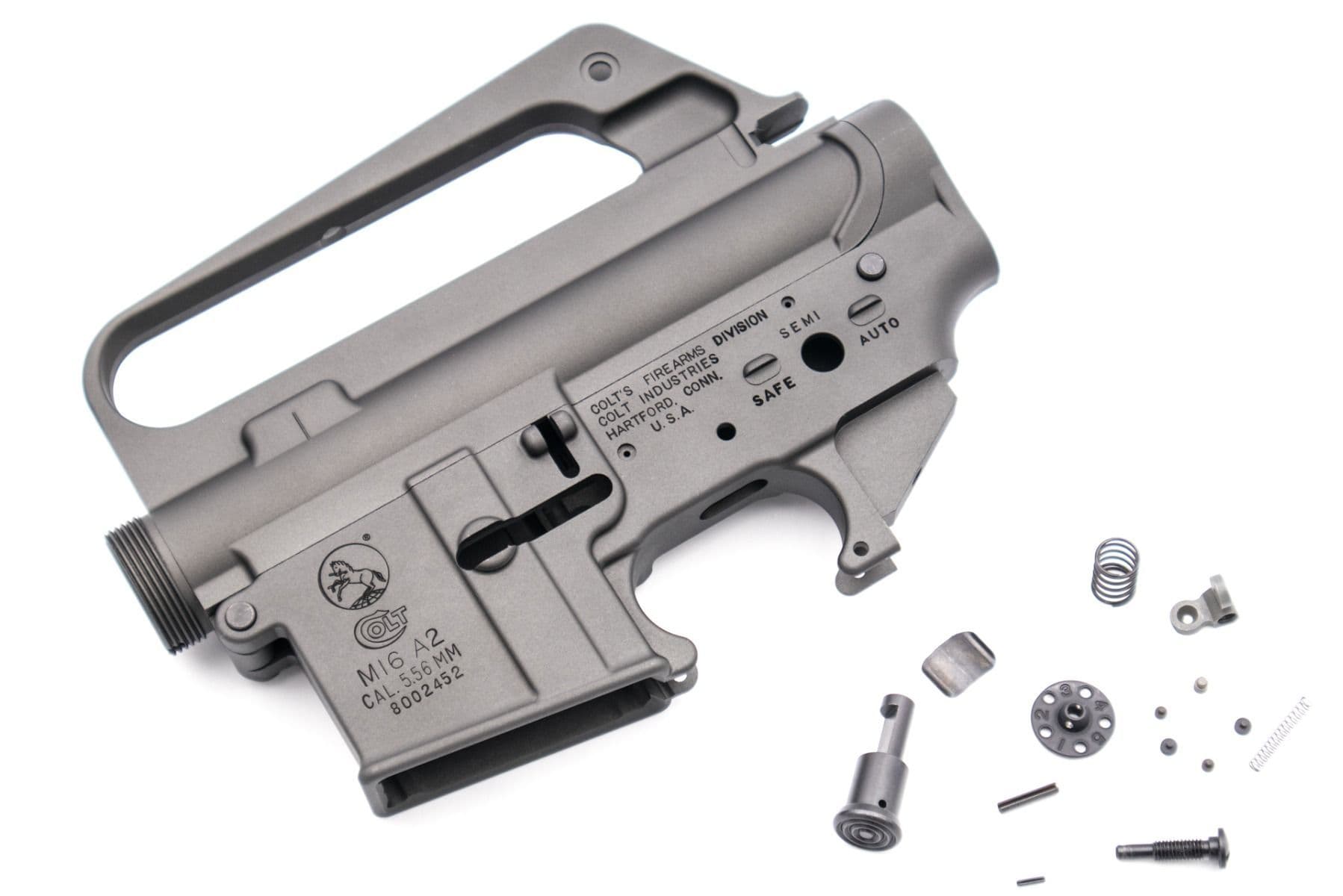 Angry Gun COLT 723 / 733 M16 A2 CNC Upper & Lower Receiver for Marui TM ...
