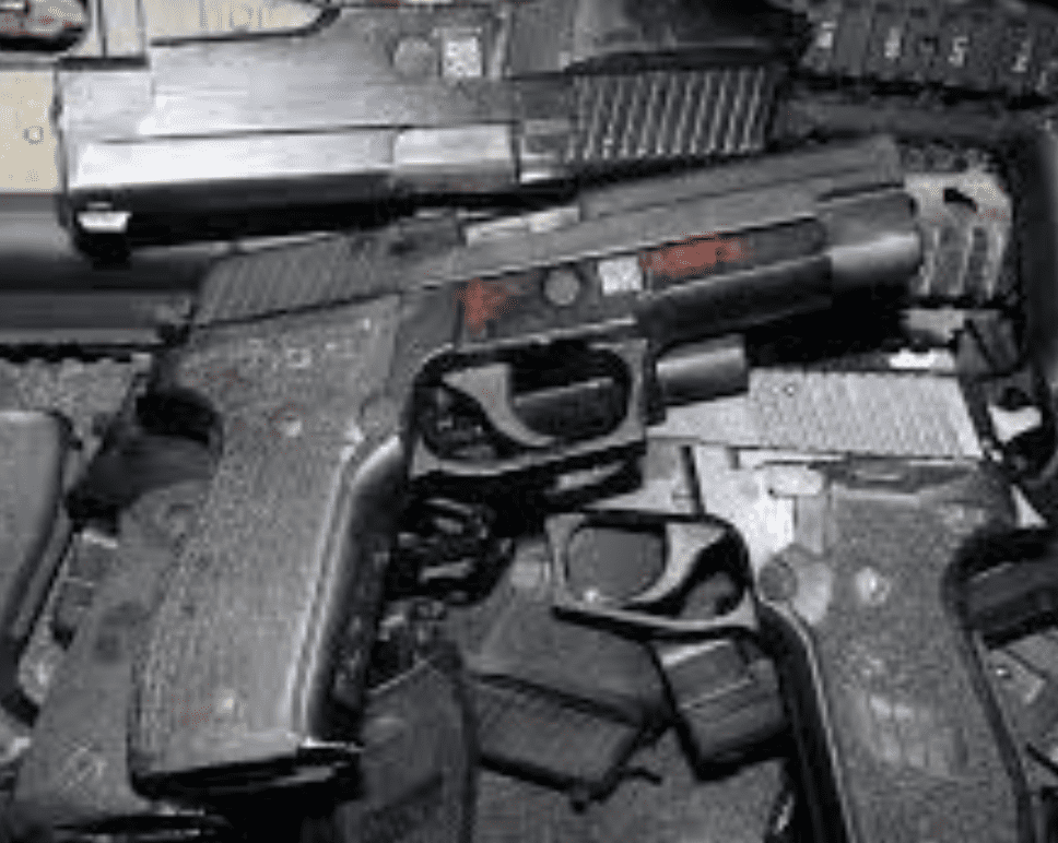 Blackjack Tactical Weapon Code Label For MK24 P226 Model