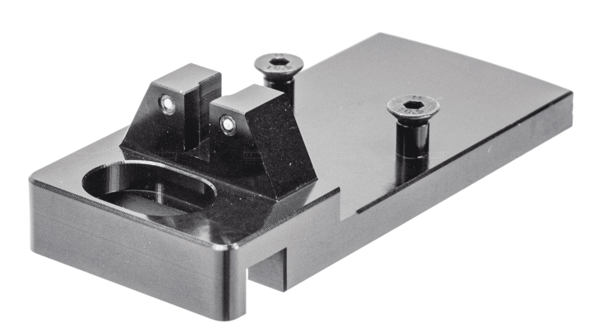 Bow Master Night Rear Sight RMR Mount For Umarex / VFC HK53 / MP5 / G3 ...