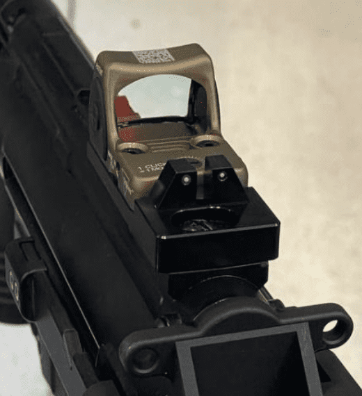 Bow Master Night Rear Sight RMR Mount For Umarex / VFC HK53 / MP5 / G3 ...