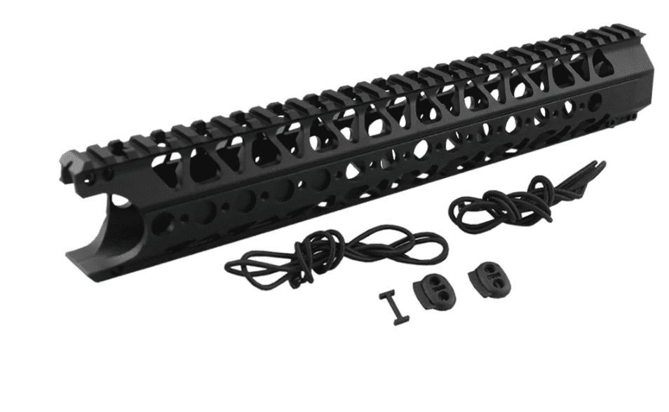 China 13 5 inch LVOA Handguard Rail System with outer barrel For ...