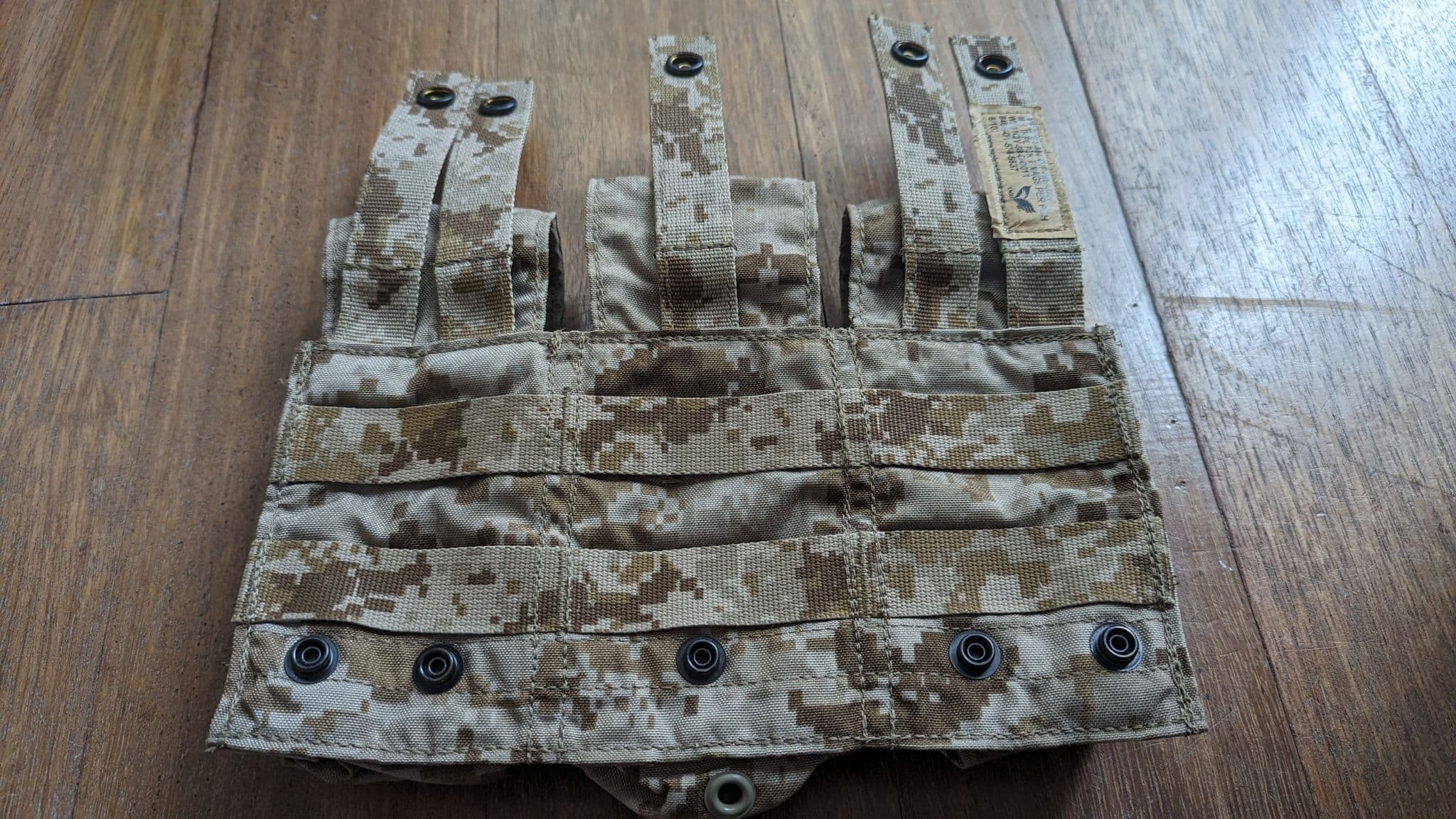 EAGLE INDUSTRIES SOFLCS TRIPLE M4 MAGAZINE POUCH MARITIME - AOR1