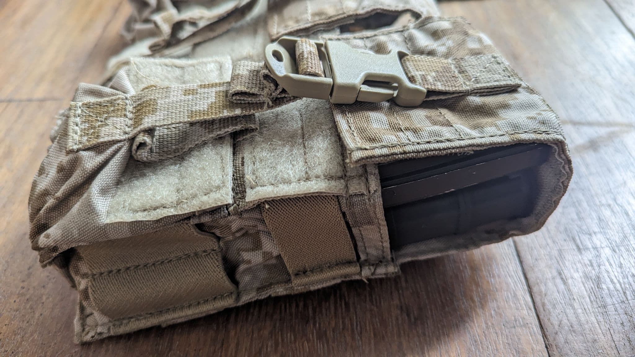 EAGLE INDUSTRIES SOFLCS TRIPLE M4 MAGAZINE POUCH MARITIME - AOR1