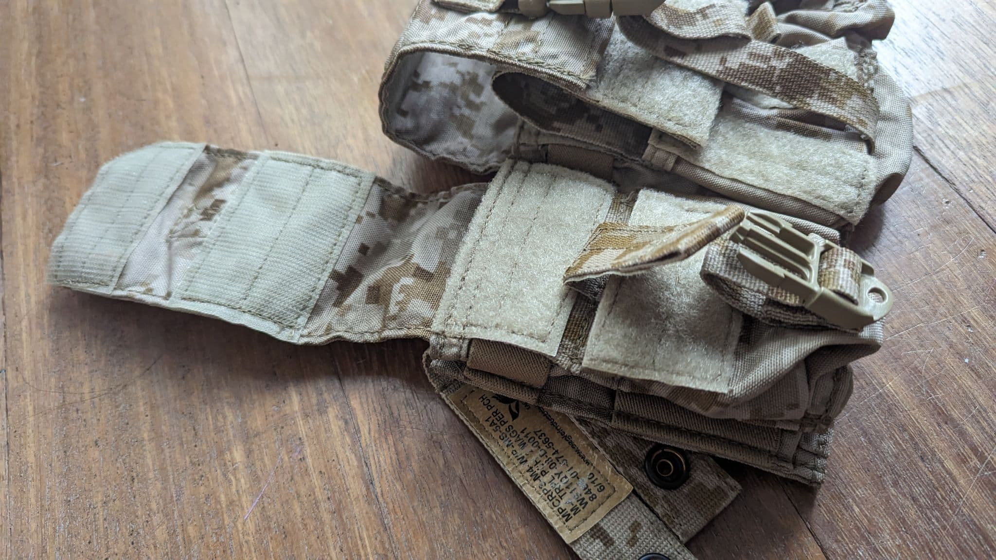 EAGLE INDUSTRIES SOFLCS TRIPLE M4 MAGAZINE POUCH MARITIME - AOR1