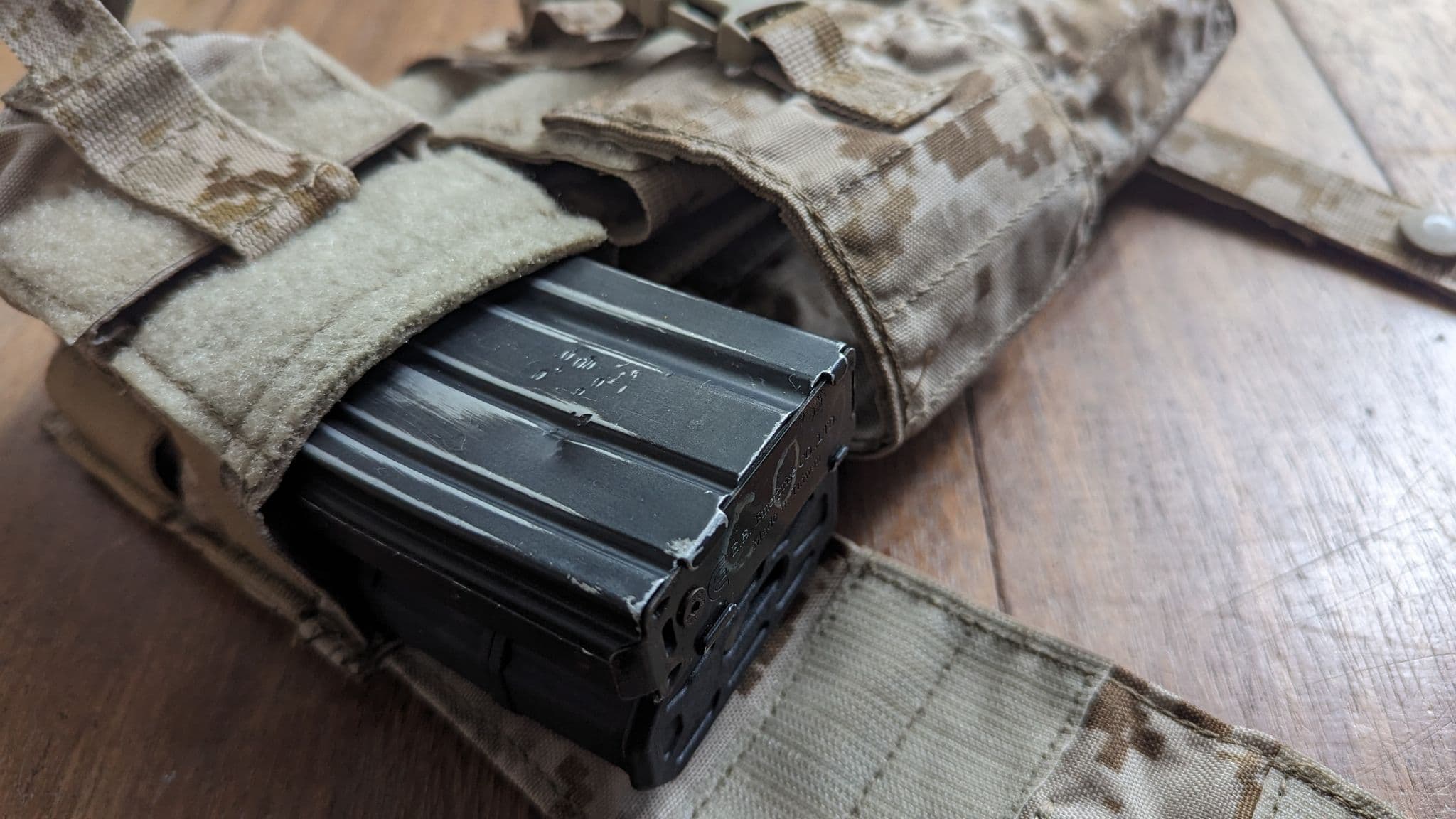 EAGLE INDUSTRIES SOFLCS TRIPLE M4 MAGAZINE POUCH MARITIME - AOR1