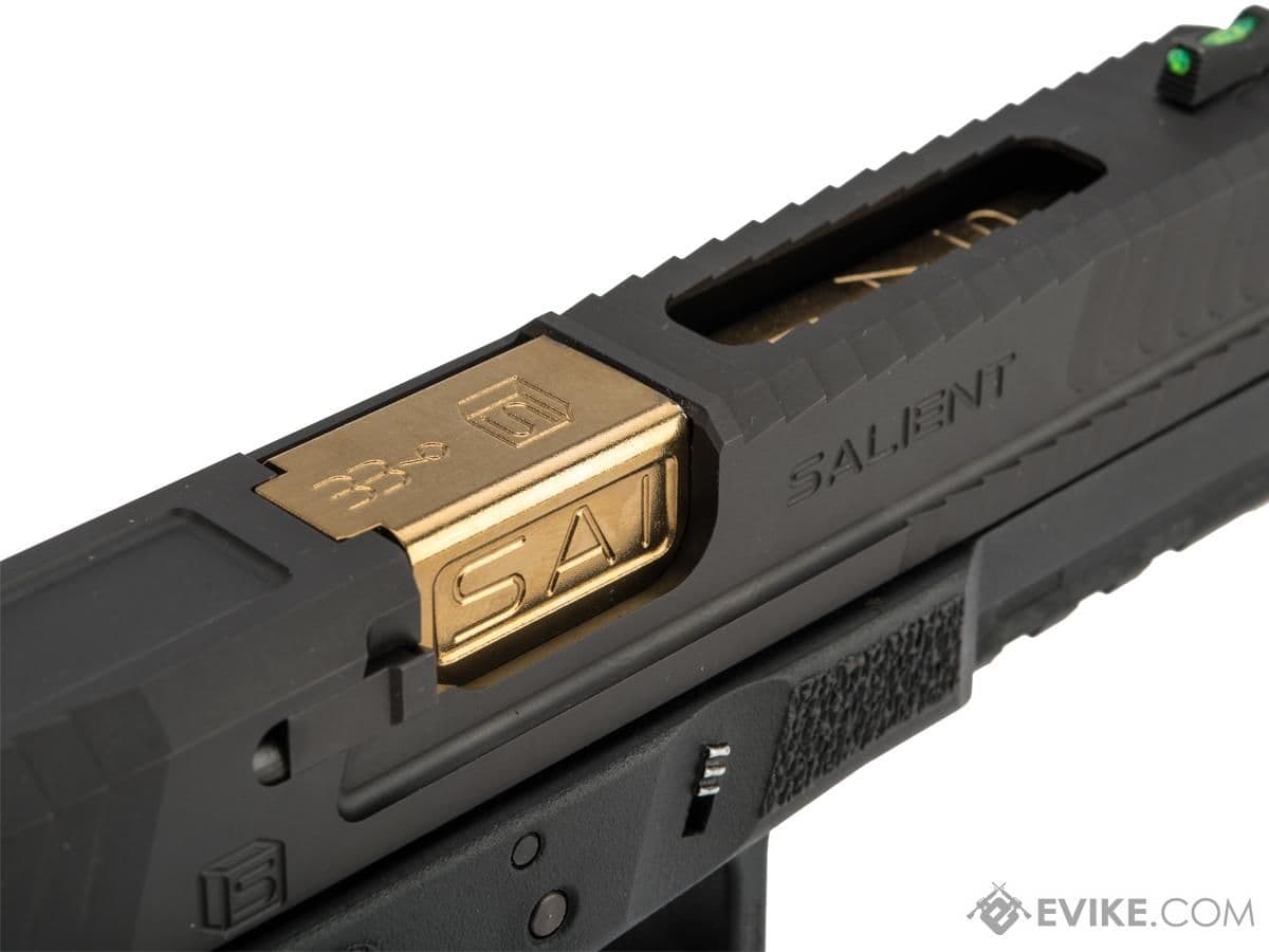 EMG SAI BLU Upgrade Steel Slide w/ Gold Barrel Kit for EMG BLU GBB ...