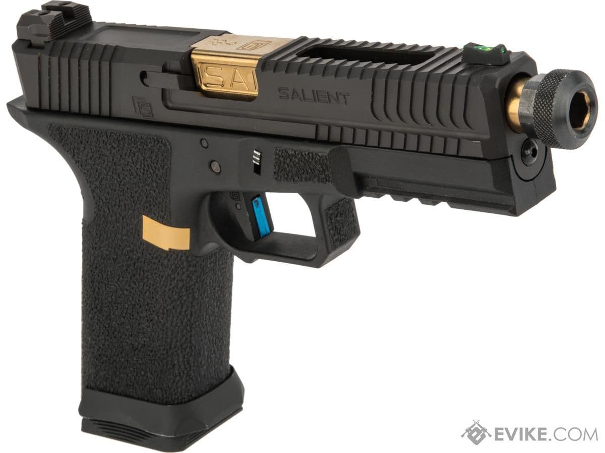 EMG SAI BLU Upgrade Steel Slide w/ Gold Barrel Kit for EMG BLU GBB ...