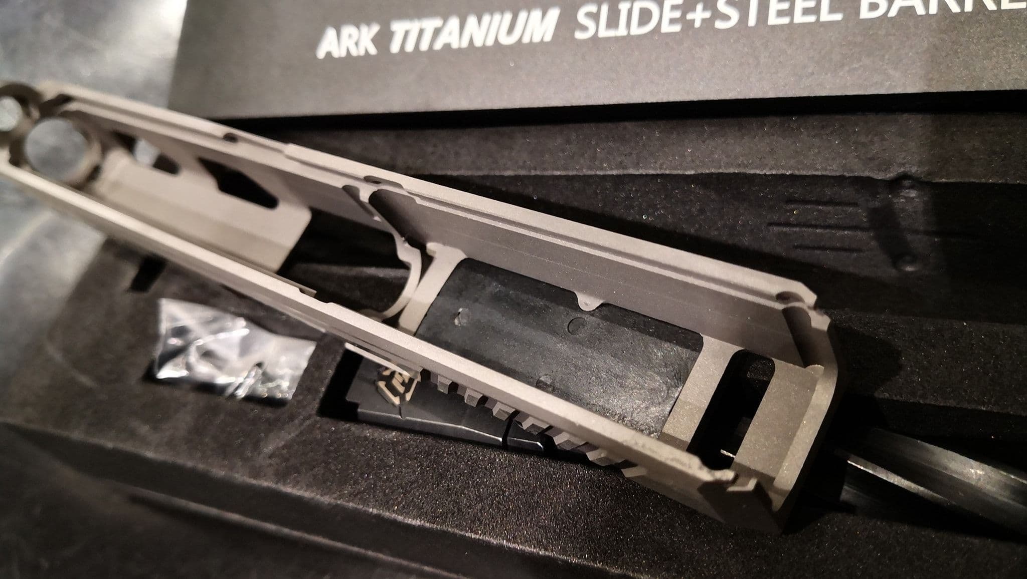 EMG Strike Industries ARK Titanium Slide Steel Barrel Polymer 80 frame ...