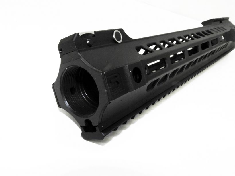 G&P Long Railed Handguard Black with SAI QD System For WA M4 Series GBB
