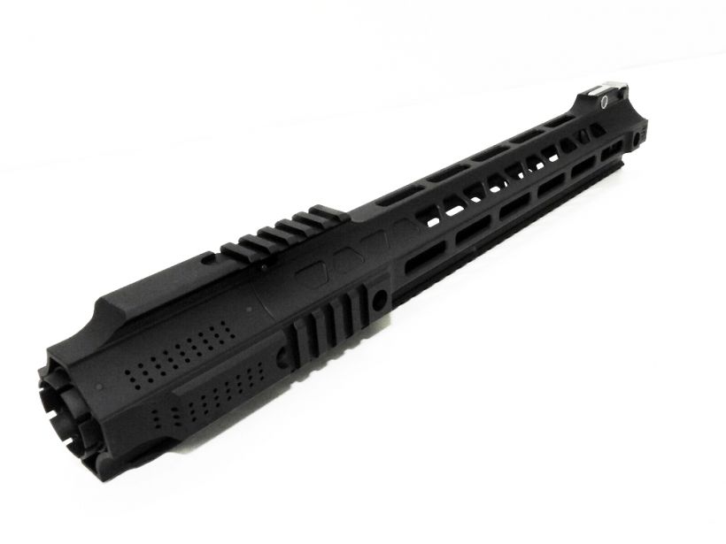 G&P Long Railed Handguard Black with SAI QD System For WA M4 Series GBB