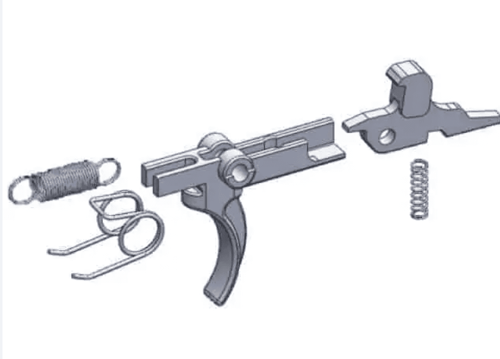 GHK original parts - M4 Trigger set m4-25