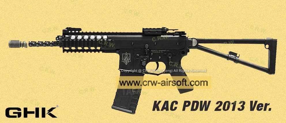 GHK PDW GBBR 2013 version - Compatible G5 Magazine