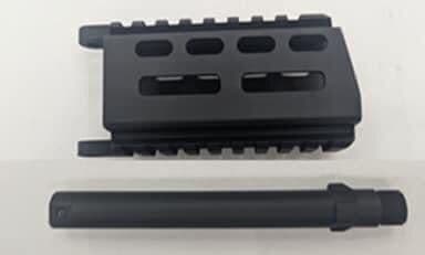 GHM9-G Long Rail and 14ccw metal outer barrel kit for Lambda defence