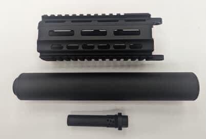 GHM9-G SD kit Silencer Rail metal outer barrel for Lambda defence