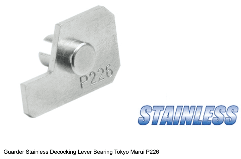 Guarder Stainless Decocking Lever Bearing Tokyo Marui P226 P226-70
