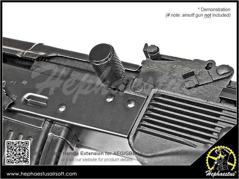 Hephaestus AK Charging Handle Extension for AEG / GBB