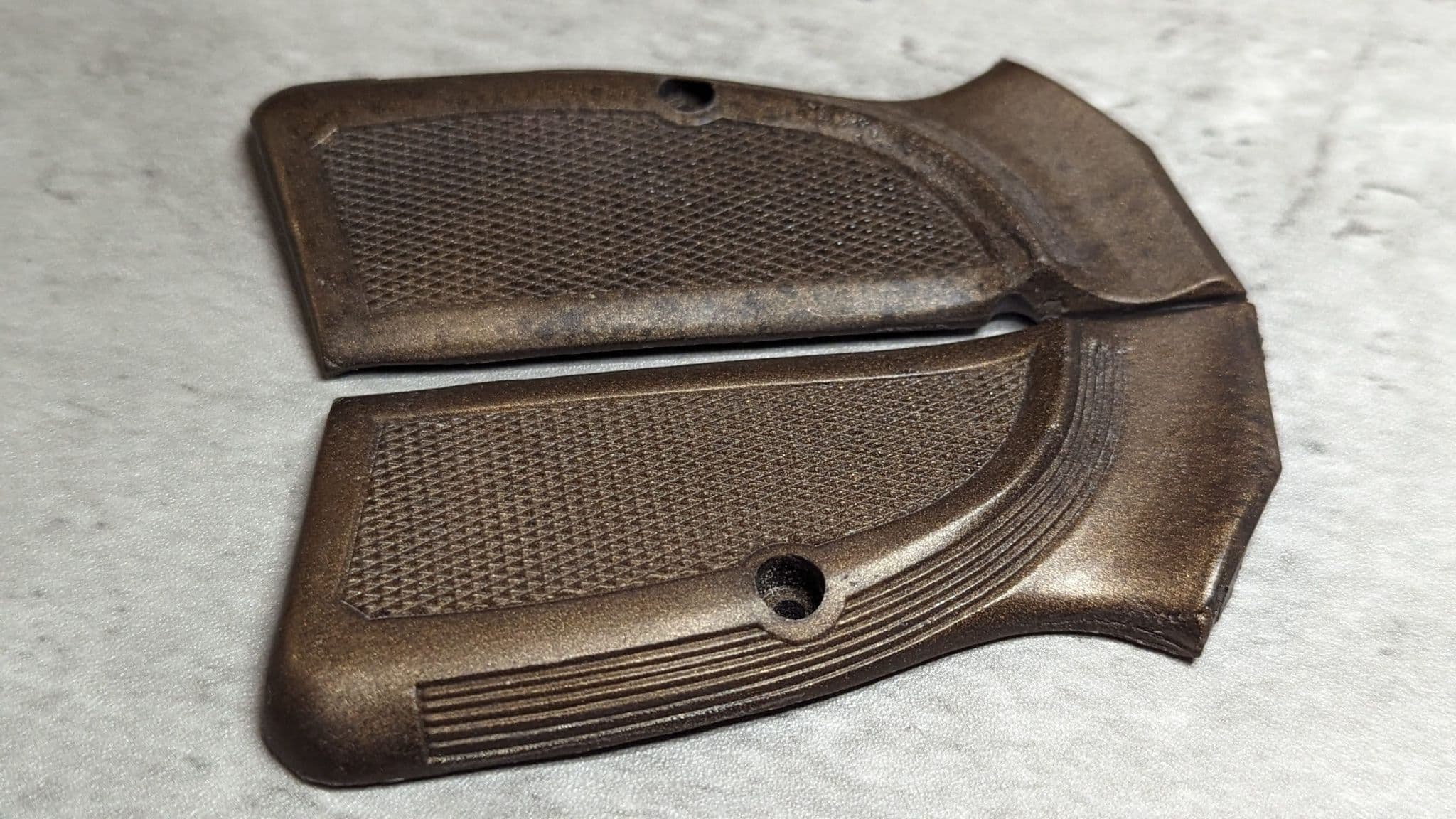 Hi-power mk3 Grips Brown