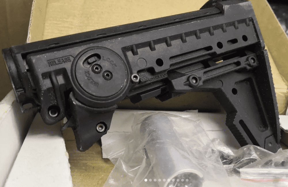 M93 STOCK for AEG Black
