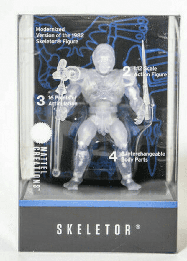 Mattel Masters of the Universe origins Skeletor Limited Edition Art of ...