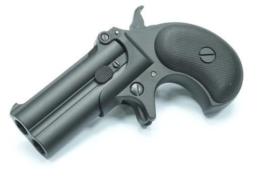MAXTACT DERRINGER FULL METAL GAS GUN BLACK