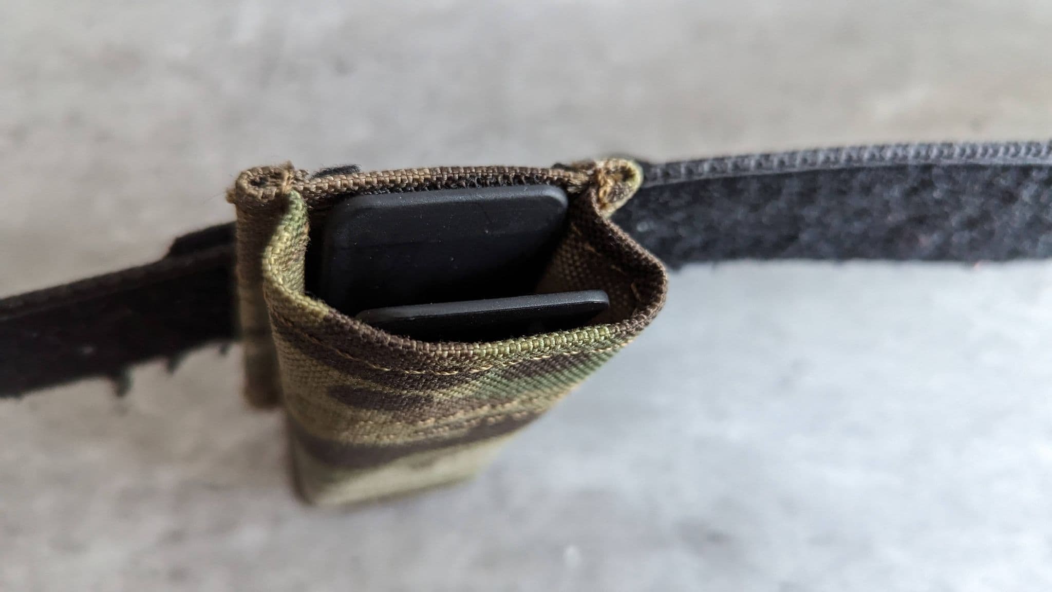 Multicam KYWI Angled Single Pistol Magazine Pouch 9mm/ 40 Cal/ 45 ACP MAG