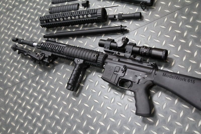 MWC Mk12 mod1 kit for Marui MWS M4 gbb with A2 stock