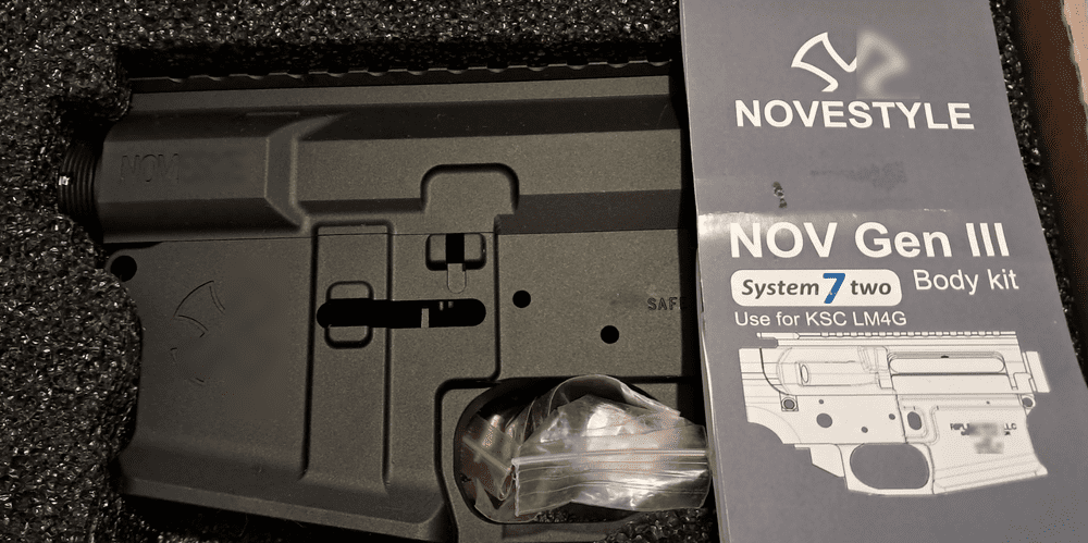 MWC NOVE M4 Body for KSC KWA System7 LM4 GBB CNC made High quality