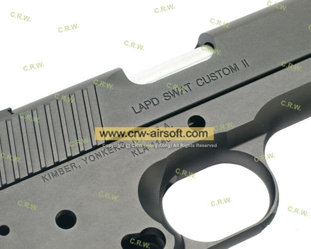 NOVA Kimber LAPD SWAT Conversion Kit for Marui MEU GBB Black TM-GMK-041-BK