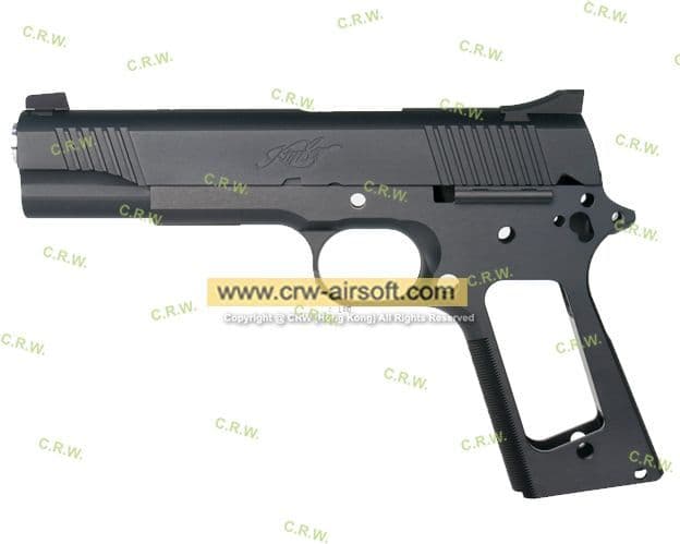 NOVA Kimber LAPD SWAT Conversion Kit for Marui MEU GBB Black TM-GMK-041-BK