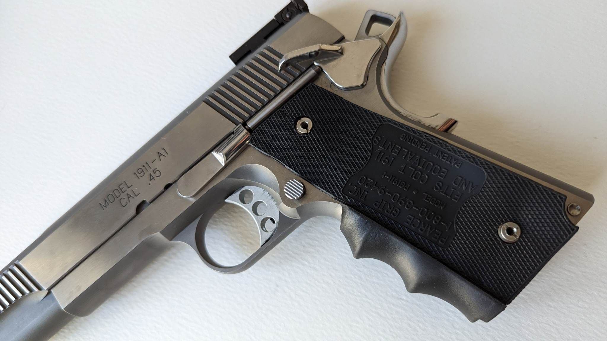 PEARCE GRIP FINGER-GROOVE GRIP ENHANCEMENT