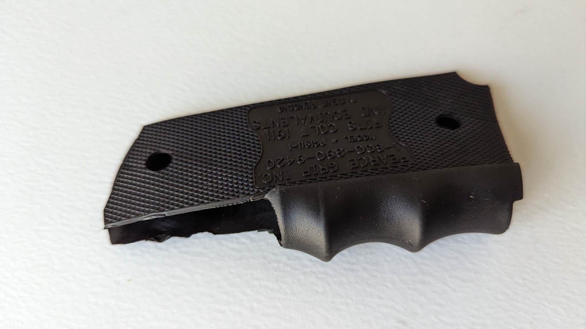 PEARCE GRIP FINGER-GROOVE GRIP ENHANCEMENT