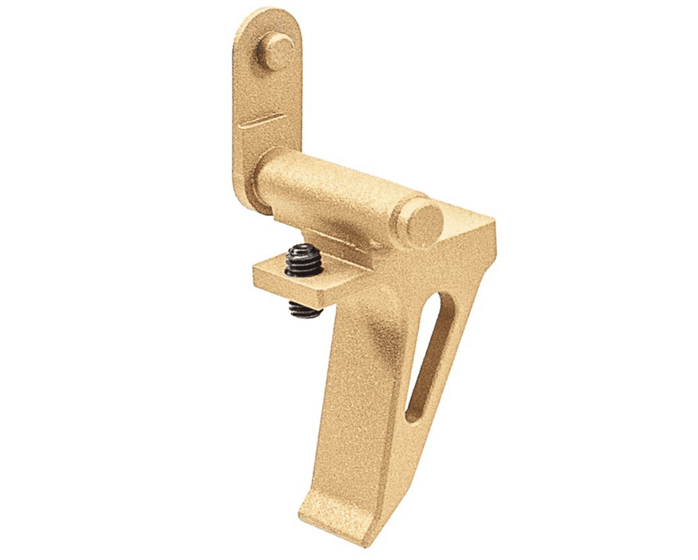 Pro-Arms Gold CNC Steel X-FIVE Legion Style Trigger For SIG AIR / VFC ...