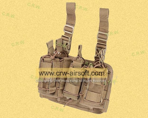 Pro-Arms Modular Leg Rig Coyote Brown