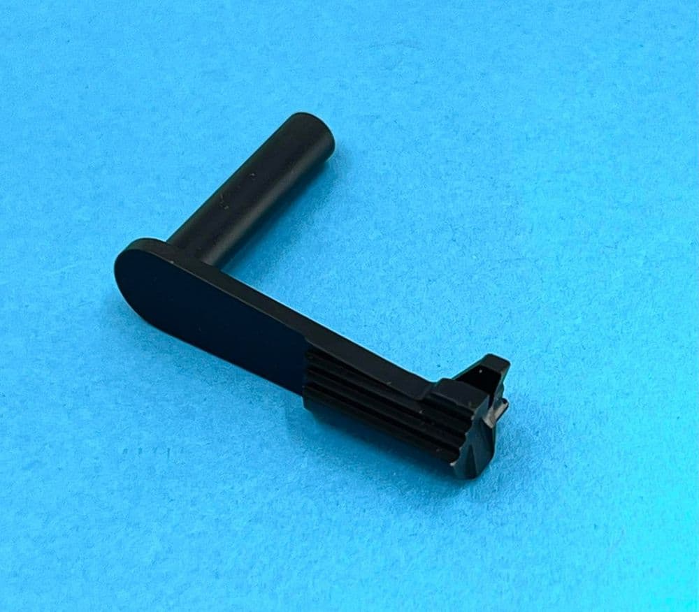 Pro-Arms Stainless Steel Slide Catch for Marui V10 Black