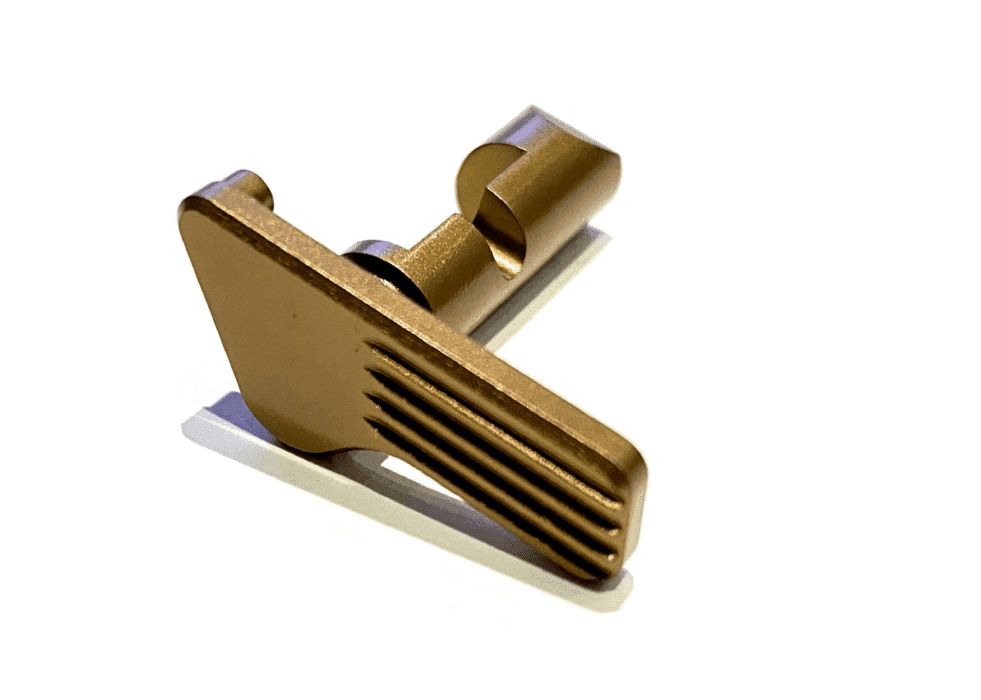 Pro-Arms Steel Slide Catch for VFC / SIG AIR P320 M17 GBB Pistol Dark Earth