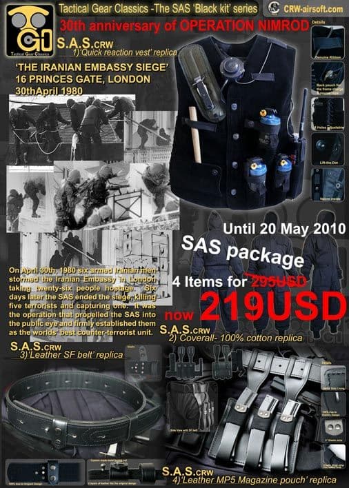 SAS Full Gear Nimrod Package