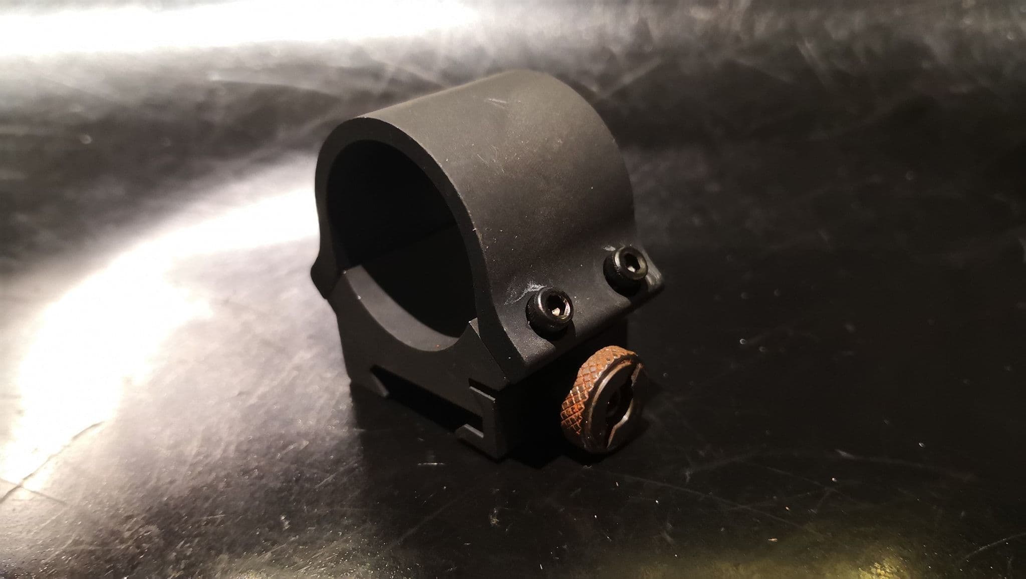 SDU style 30mm Ring mount for M2 aimpoint co-witness with Mp5 sights